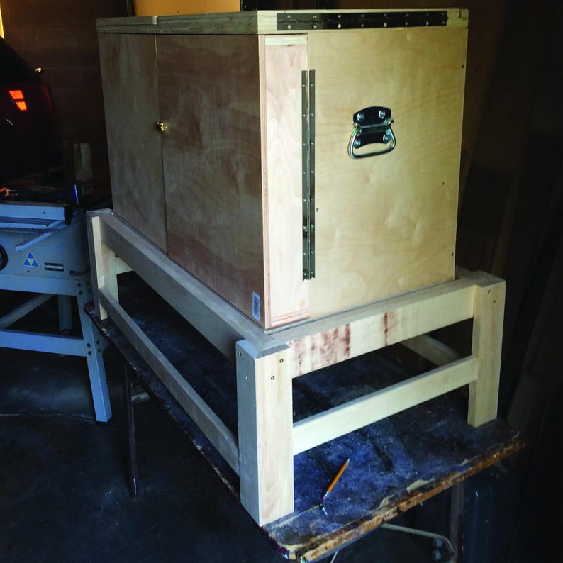 DIY Camp Kitchen Chuck Box Plans: Tailgate Cooking Station (digital ...