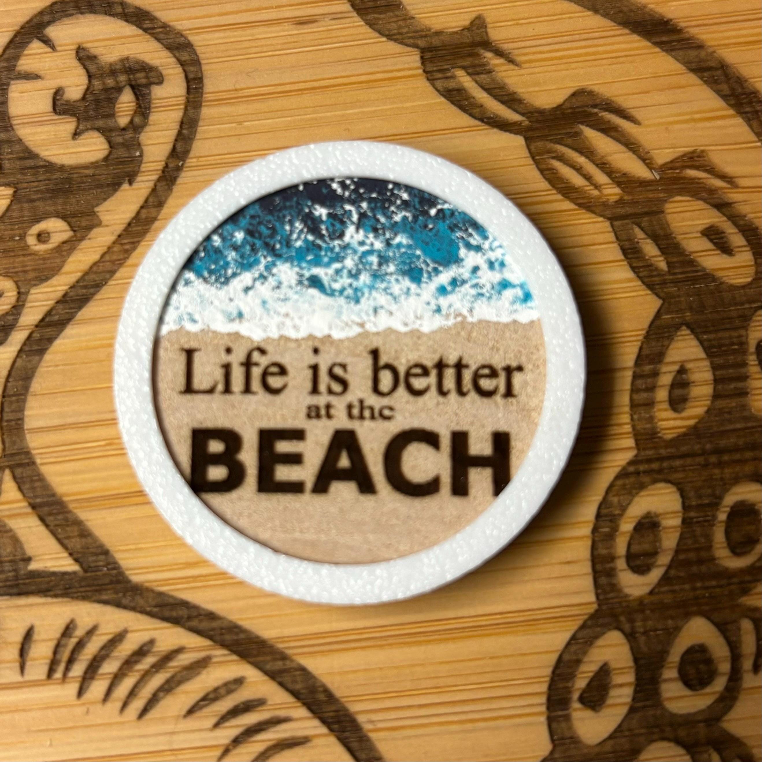 Ocean-themed Fridge Magnet Set: Beach Decor Gift - Etsy