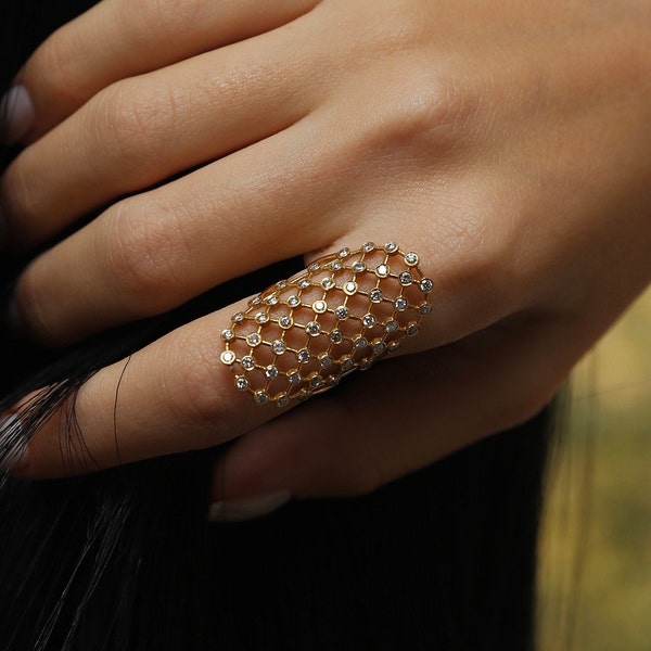 Gold Finger Ring Women - Etsy