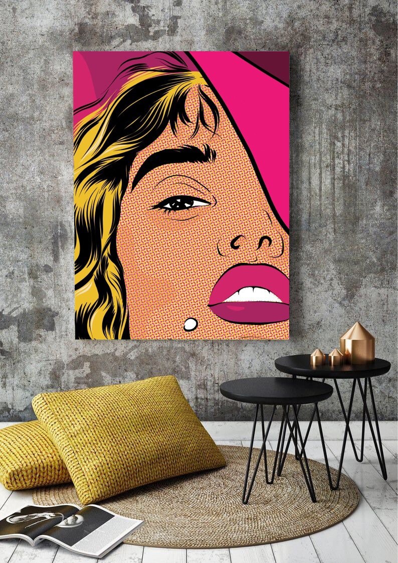 POP ART Custom Digital Portrait and Illustration From Photo - Etsy