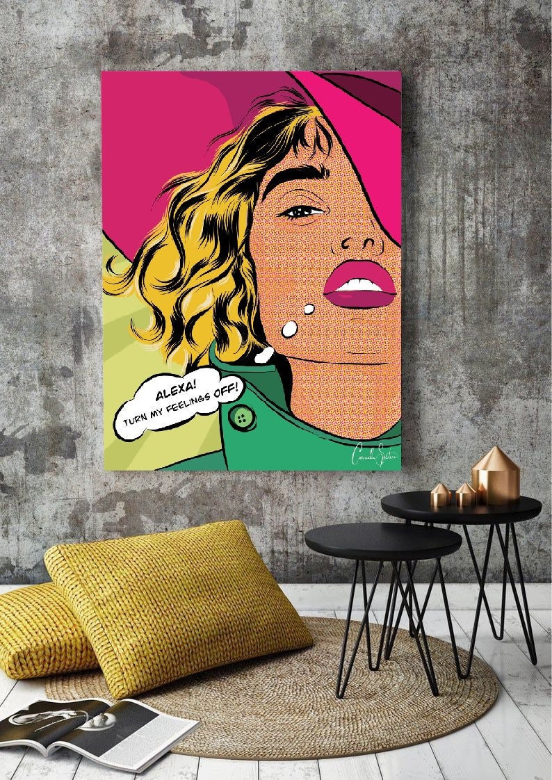 POP ART Custom Digital Portrait and Illustration From Photo - Etsy