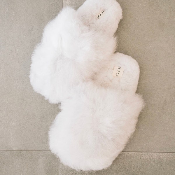 Furry Slippers - Etsy