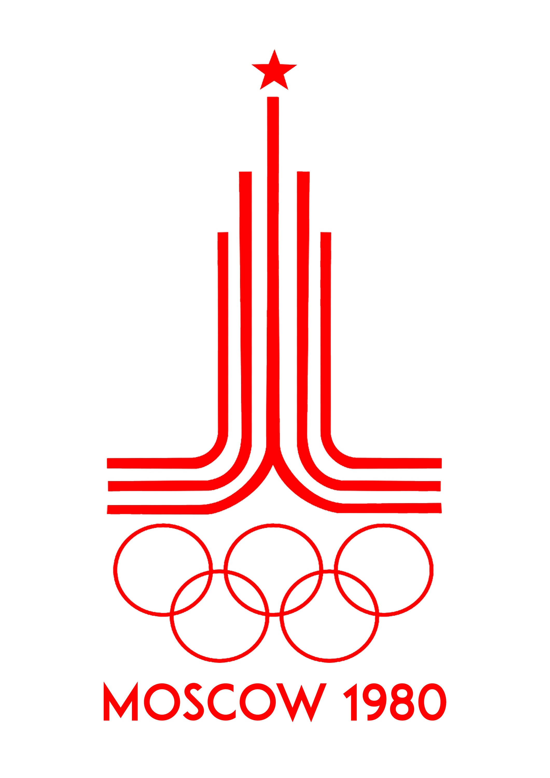 Moscow 1980 Olympics Retro Poster | Etsy