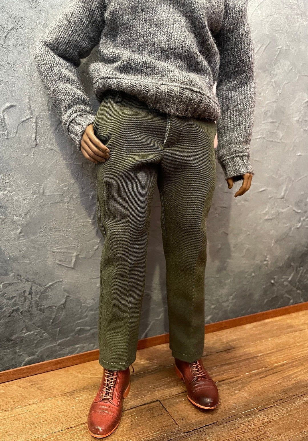 1 6 Scale Straight Trousers Fit for Action Figure Tbleague M34 and M35 ...