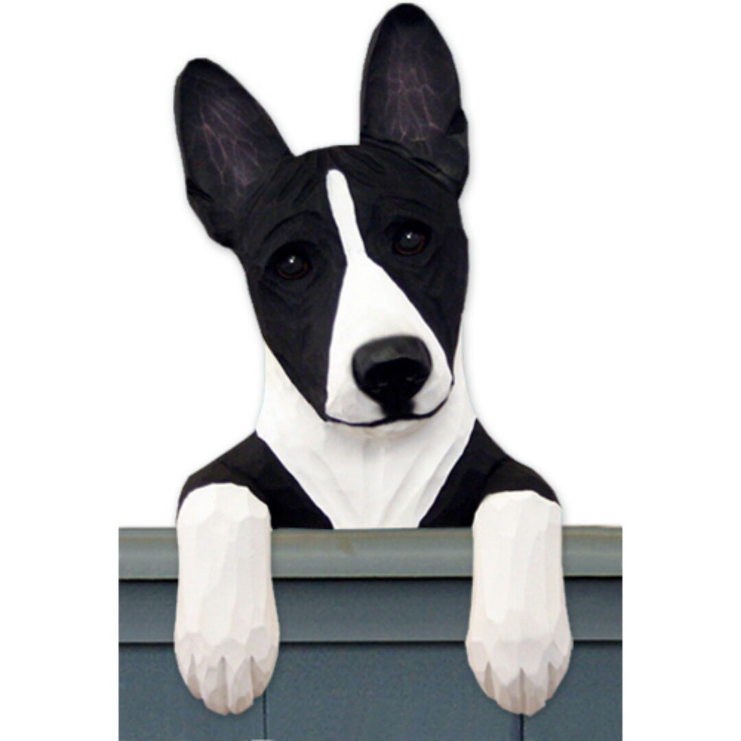 Hand Painted Basenji Door Topper, Basenji Dog Gift, Basenji Lover Gifts ...