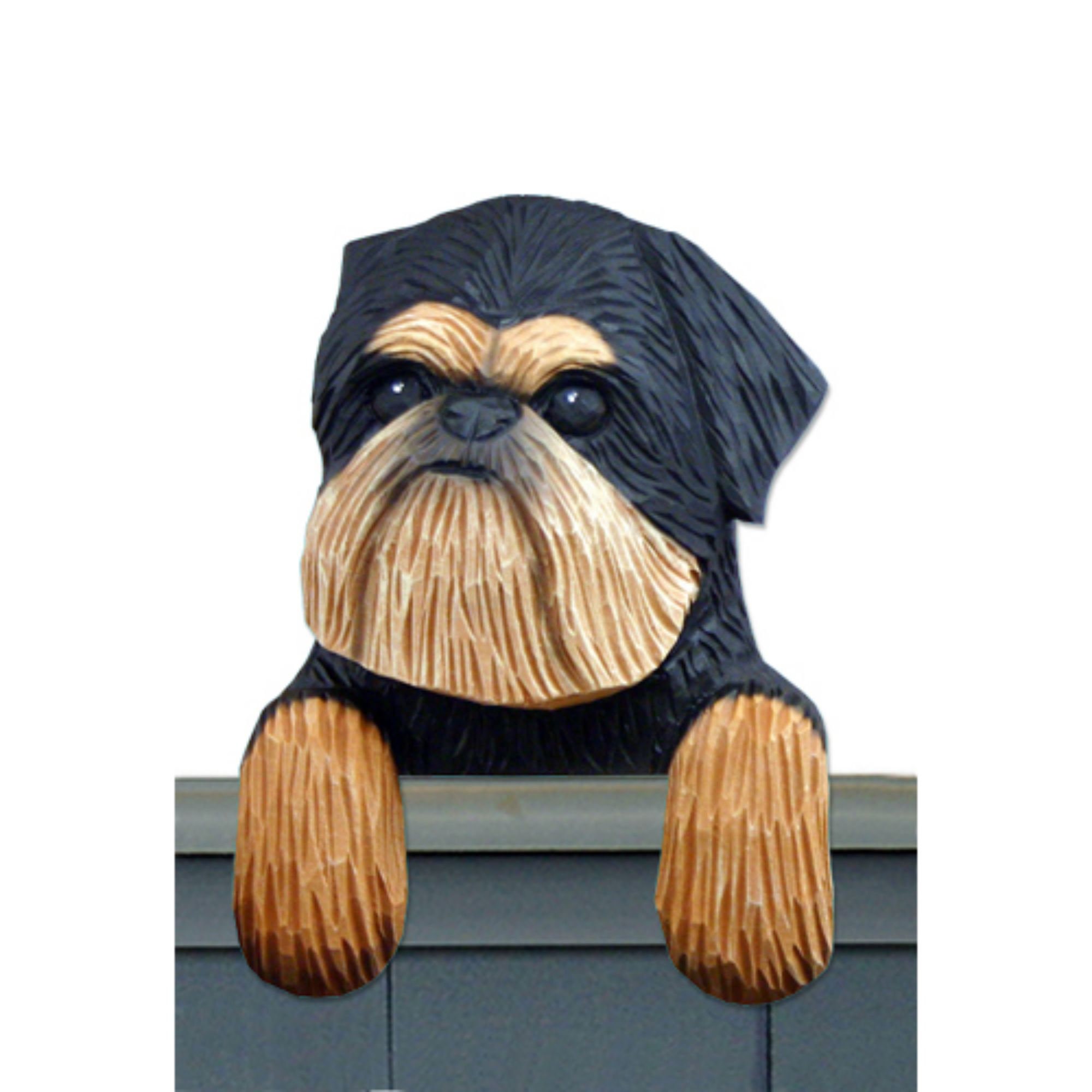 Wood Carved Brussels Griffon Door Topper, Brussels Griffon Gift ...