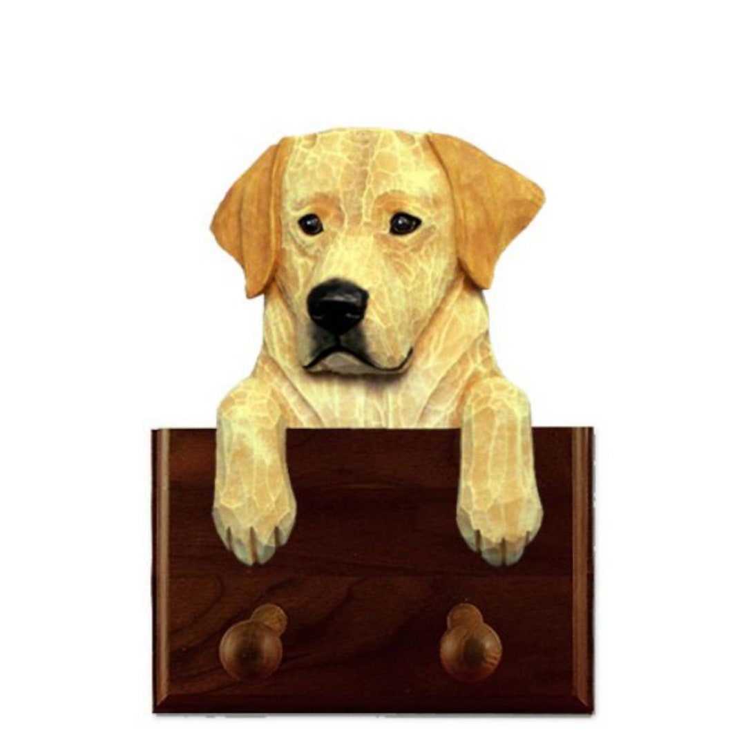Labrador Retriever Wood Leash Holder for Wall - Labrador Retriever Gift ...