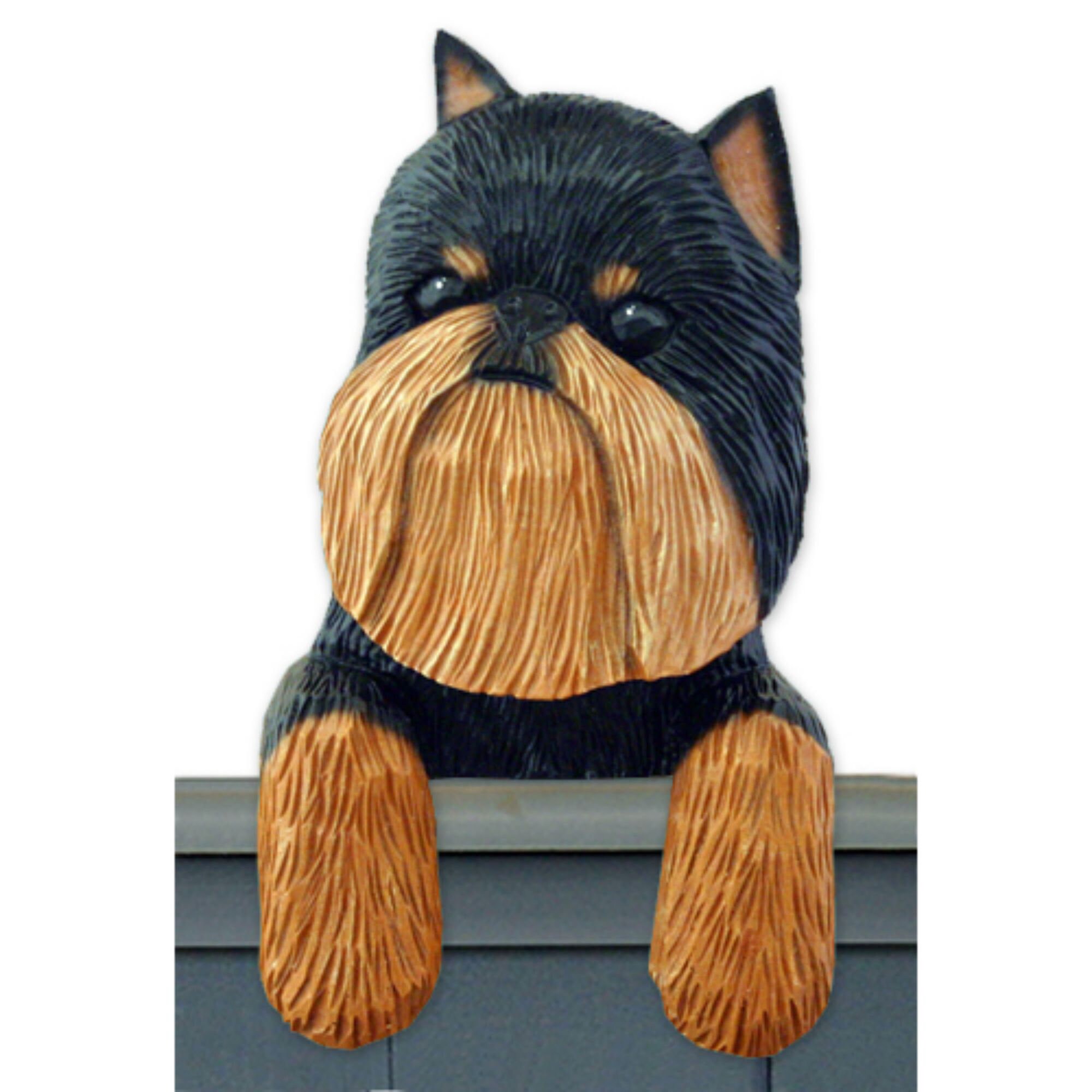 Wood Carved Brussels Griffon Door Topper, Brussels Griffon Gift ...