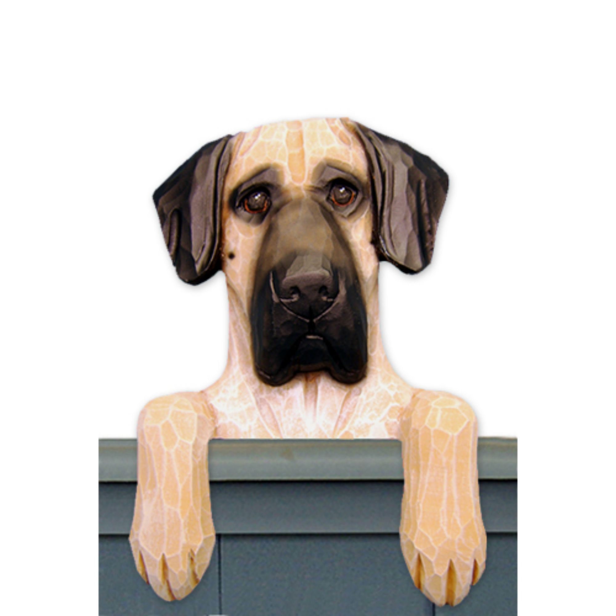 Wood Carved Great Dane Dog Door Topper, Great Dane Dog Gift, Great Dane ...