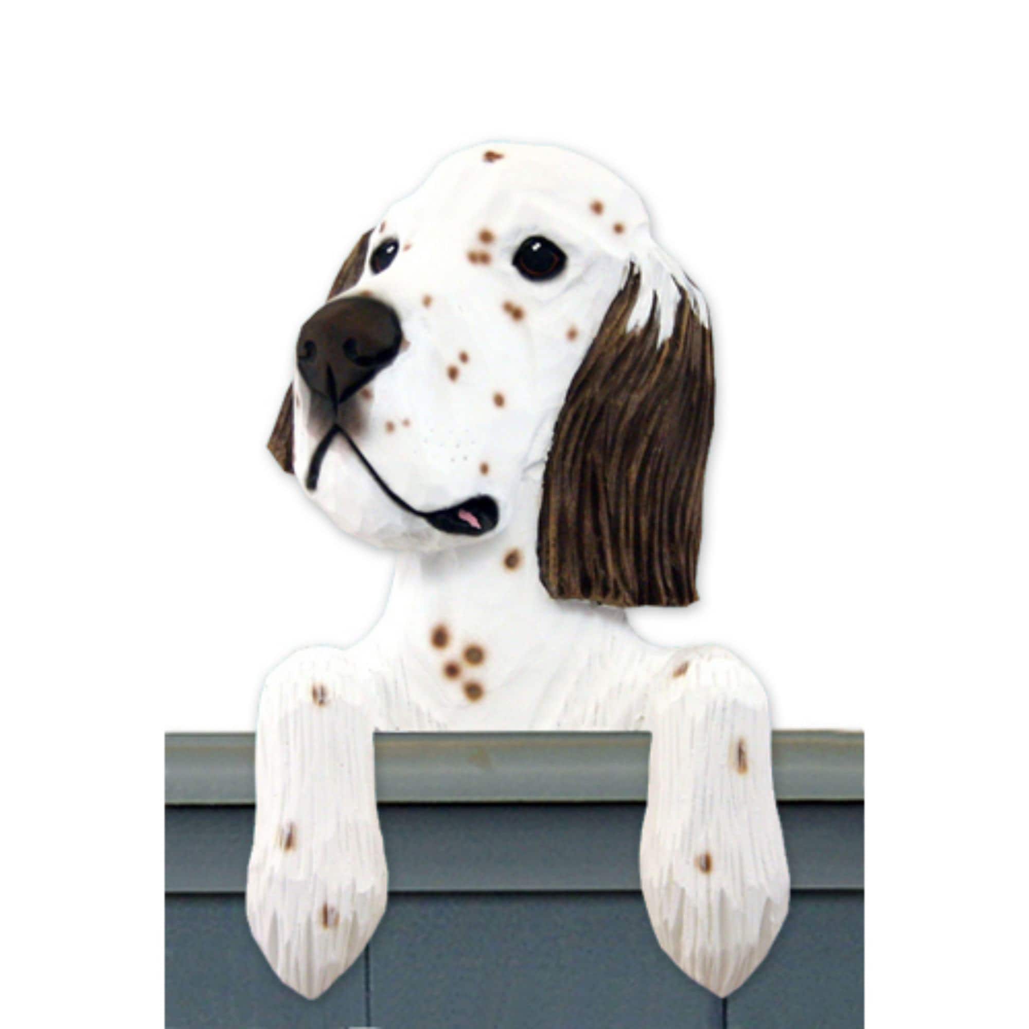 Wood Carved English Setter Dog Door Topper English Setter Dog - Etsy