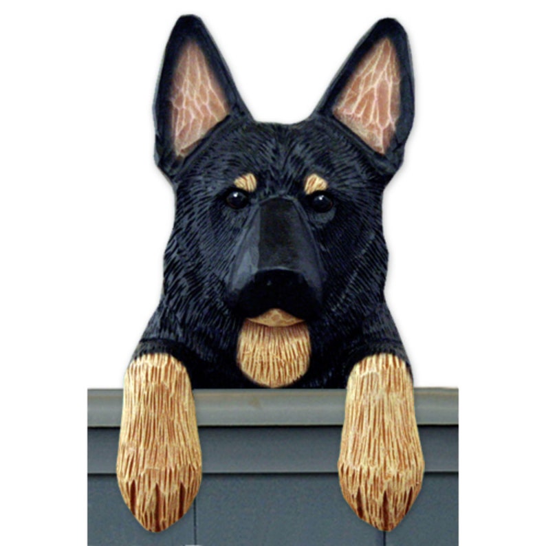 Wood Carved German Shepherd Dog Door Topper, German Shepherd Dog Gift ...
