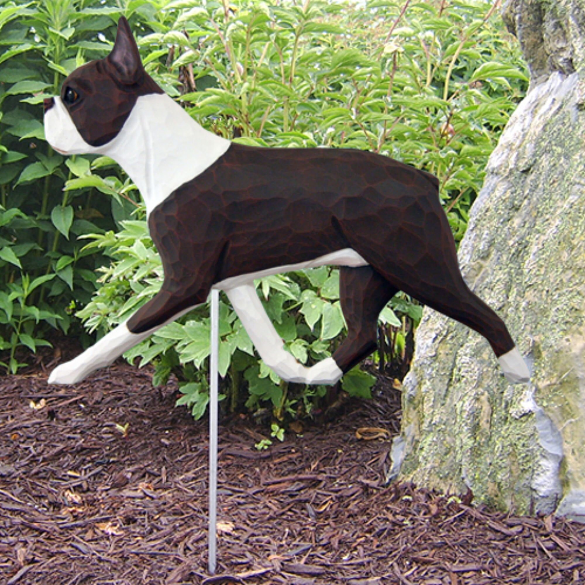 Boston Terrier Garden Stake, Boston Terrie Dog Lover Gift, Boston ...