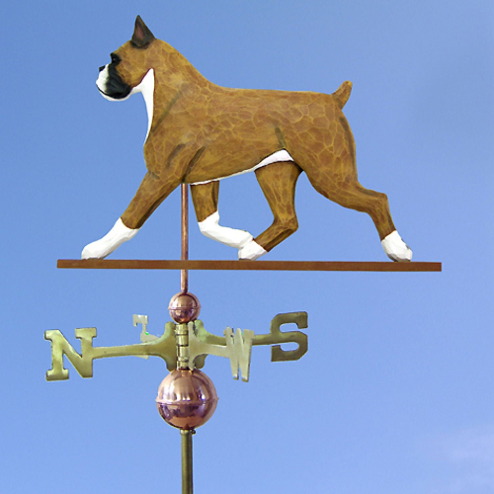 Boxer Dog Weathervane, Hand Carved Weather Vane, Custom Weathervane For ...