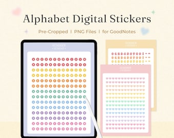 12 Tab Hyperlinked Digital Notebook Dot, Grid, Blank, Lined, Cornell ...