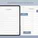 100-tab Hyperlinked Digital Notebook: Portrait Planner for Goodnotes ...