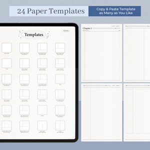 100-tab Hyperlinked Digital Notebook: Portrait Planner for Goodnotes ...