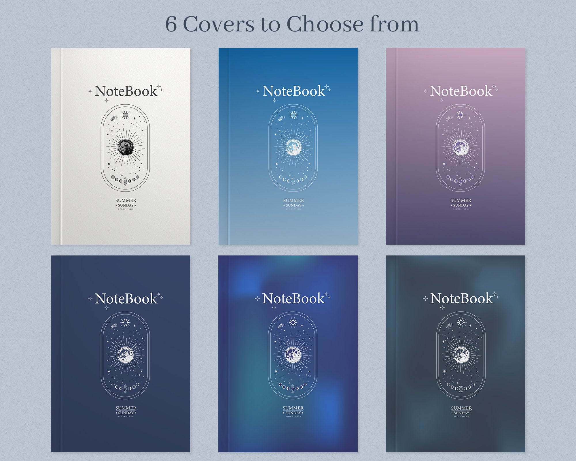 100-tab Hyperlinked Digital Notebook: Portrait Planner for Goodnotes ...