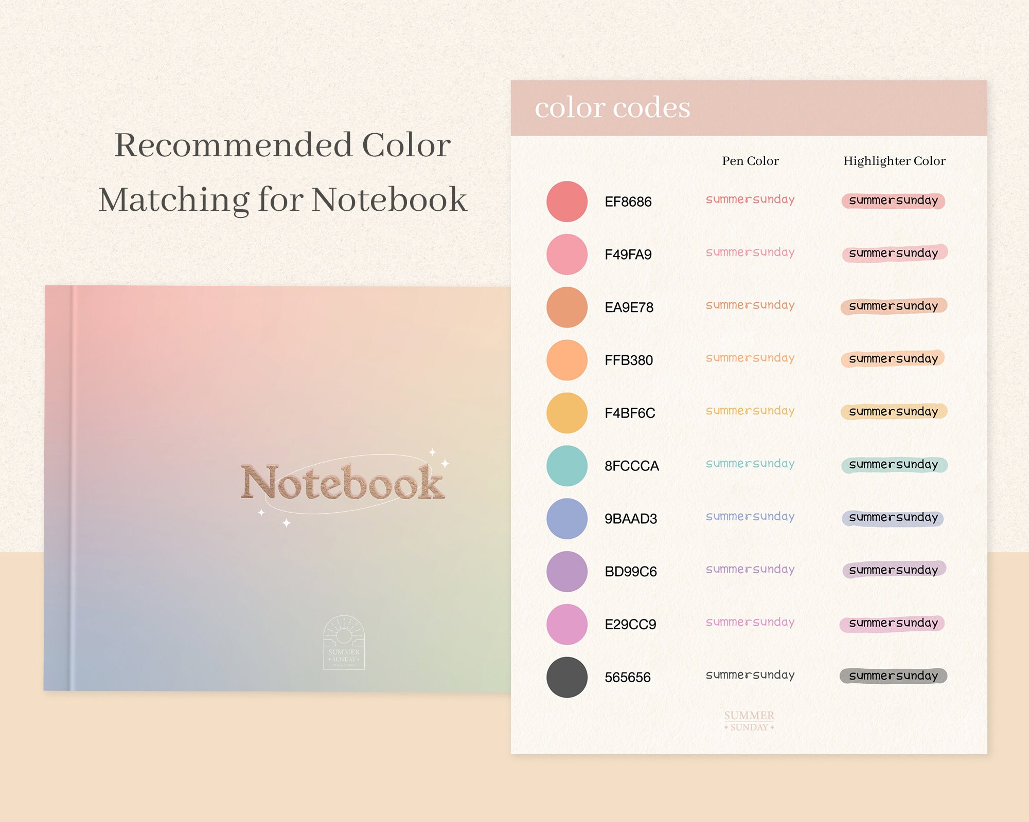 24 Tab Hyperlinked Digital Notebook Landscape for Goodnotes - Etsy