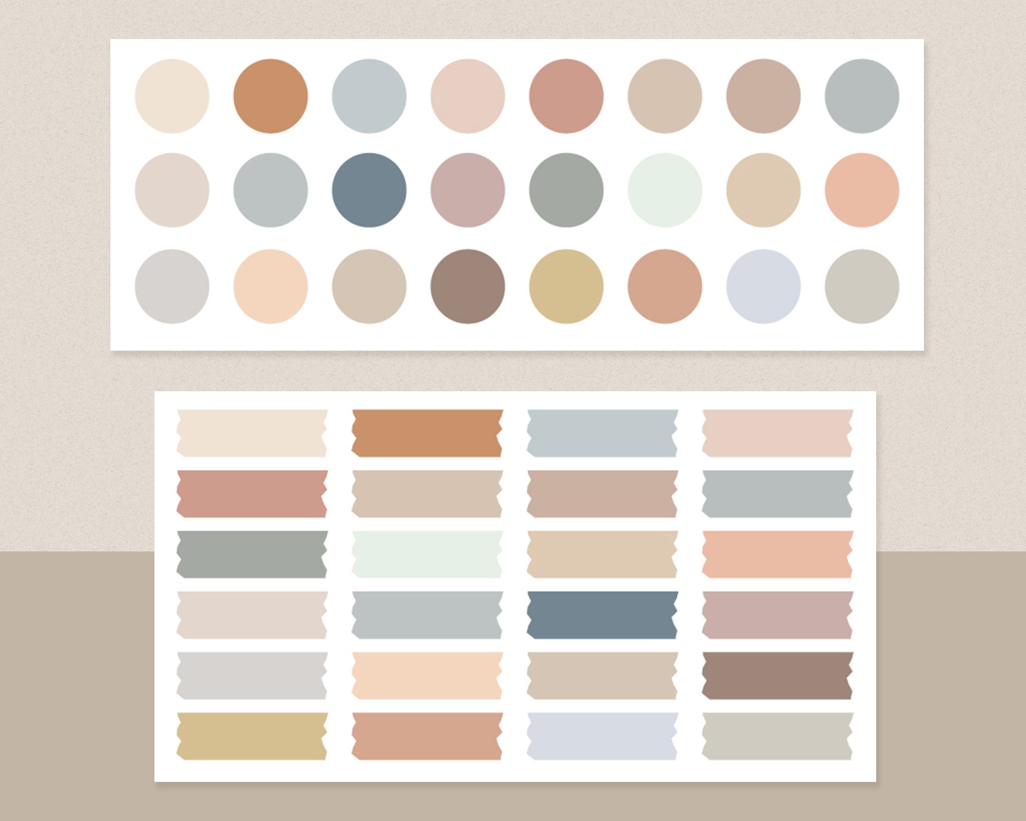 92 Digital Sticky Notes boho Theme for Goodnotes, Notability, Noteshelf ...