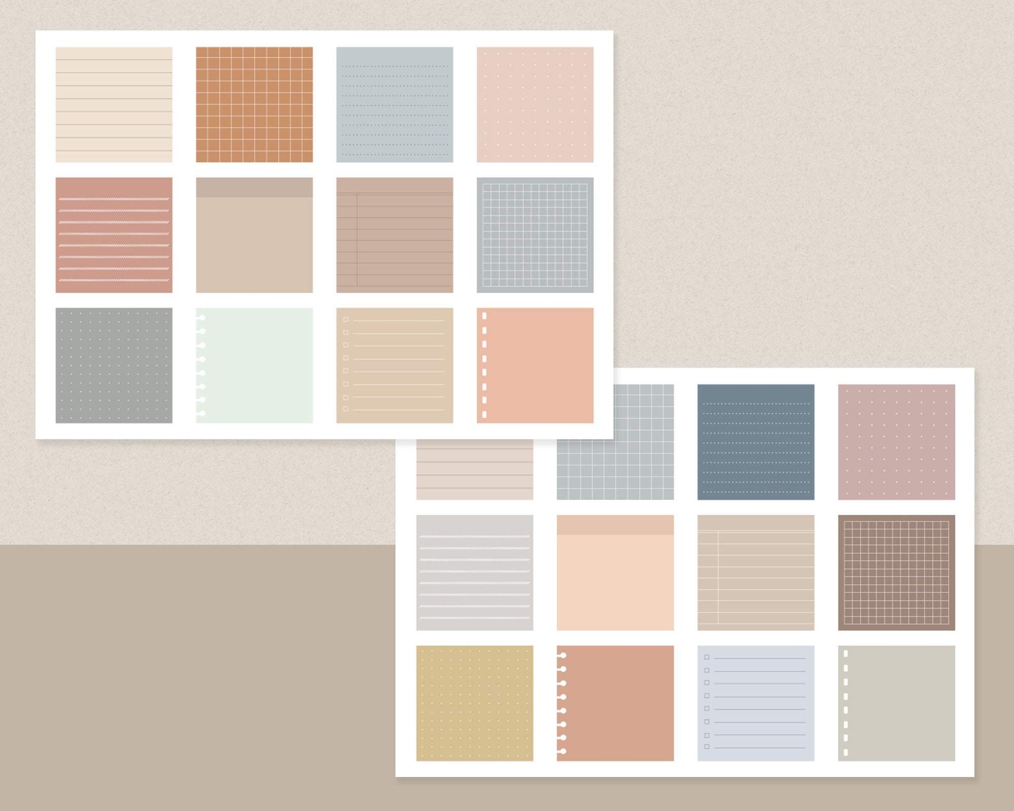 92 Digital Sticky Notes (boho Theme) for Goodnotes, Notability ...