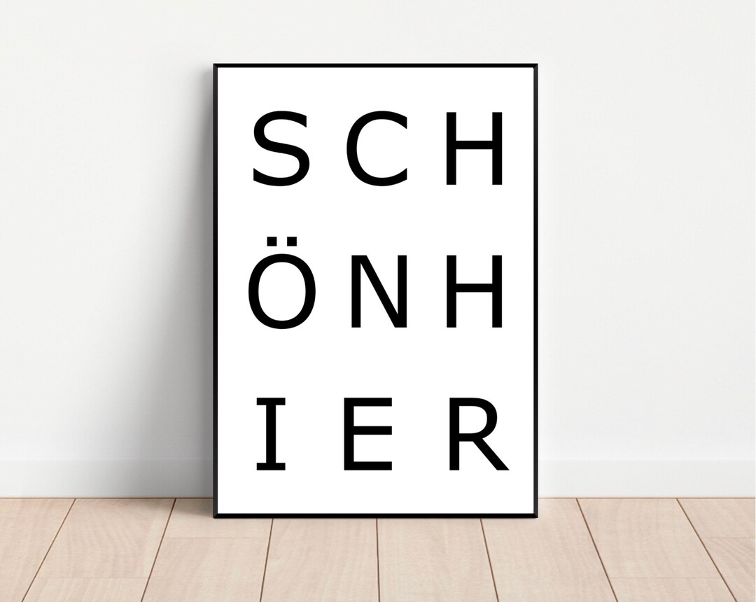 Poster Schon Hier