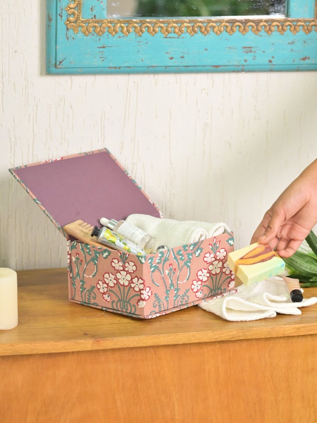 Handmade Paper Box, Storage Paper Box, Cardboard Printed Box ...