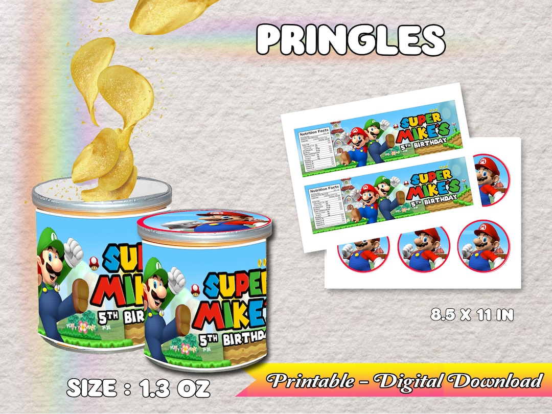 Pringles - Super Mario Party - Only DIGITAL DOWNLOAD for Chip Bag ...