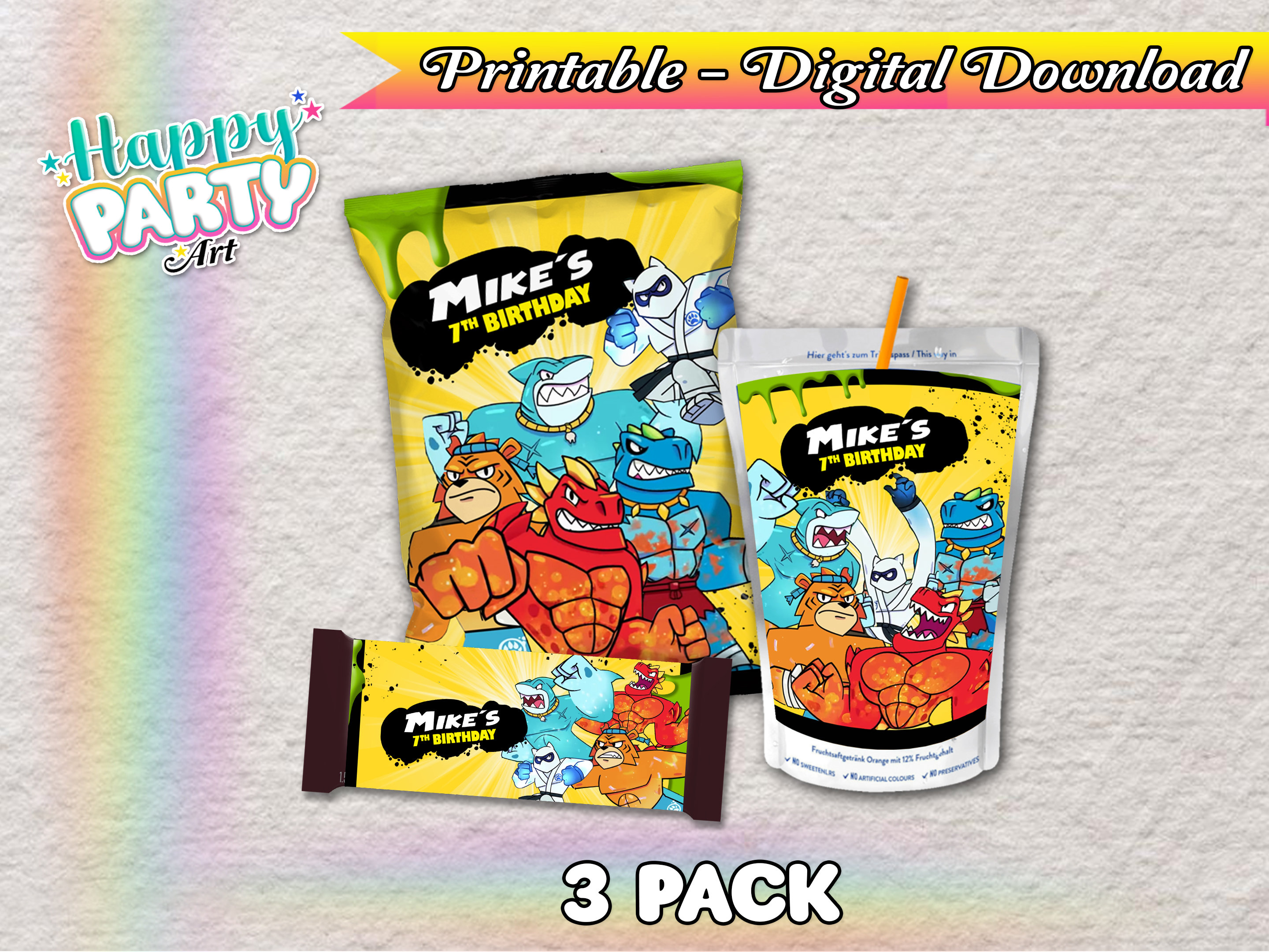 3 Pack Goo Jit Zu Chip Bag Candy Bar Juice Goo Jit Zu - Etsy Canada