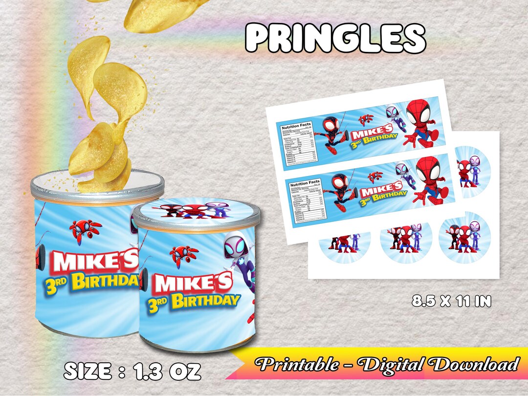Pringles - Spidey Party - Girl - Only DIGITAL DOWNLOAD for Pringles ...