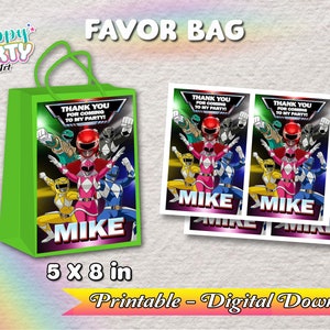 4 Pack Power Rangers Chip Bag Candy Bar Juice Candy - Etsy