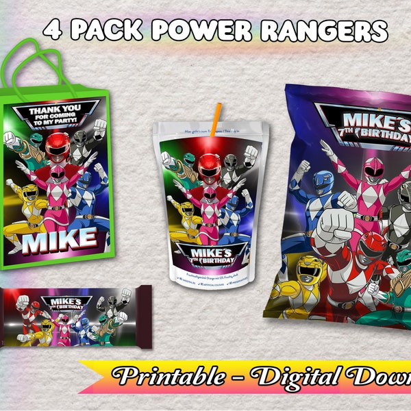 Power Rangers - Etsy