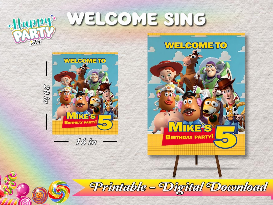 Welcome Sing - Toy Story - Only DIGITAL DOWNLOAD for Welcome Sing - Toy ...