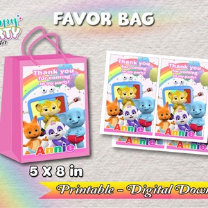 Favor Bag - Word Party - Digital Download Only - Both - Favor Bag ...