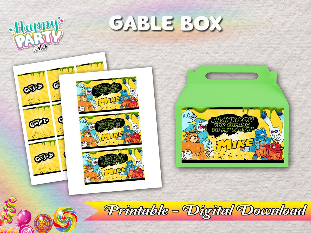 Gable Box - Goo Jit Zu Party - Only DIGITAL DOWNLOAD for Gable Box ...