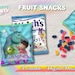 Fruit Snacks Monster Inc Only DIGITAL DOWNLOAD Monster - Etsy