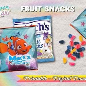 Fruit Snacks - Finding Nemo - Only DIGITAL DOWNLOAD - Finding Nemo ...