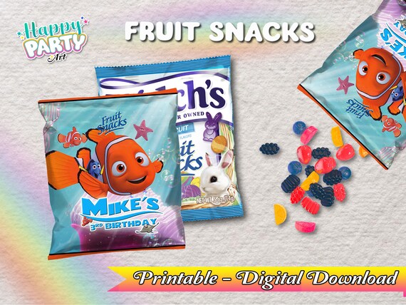 Finding Nemo Fruit Snacks Kelloggs Kelloggs Finding Nemo Fruit Snacks