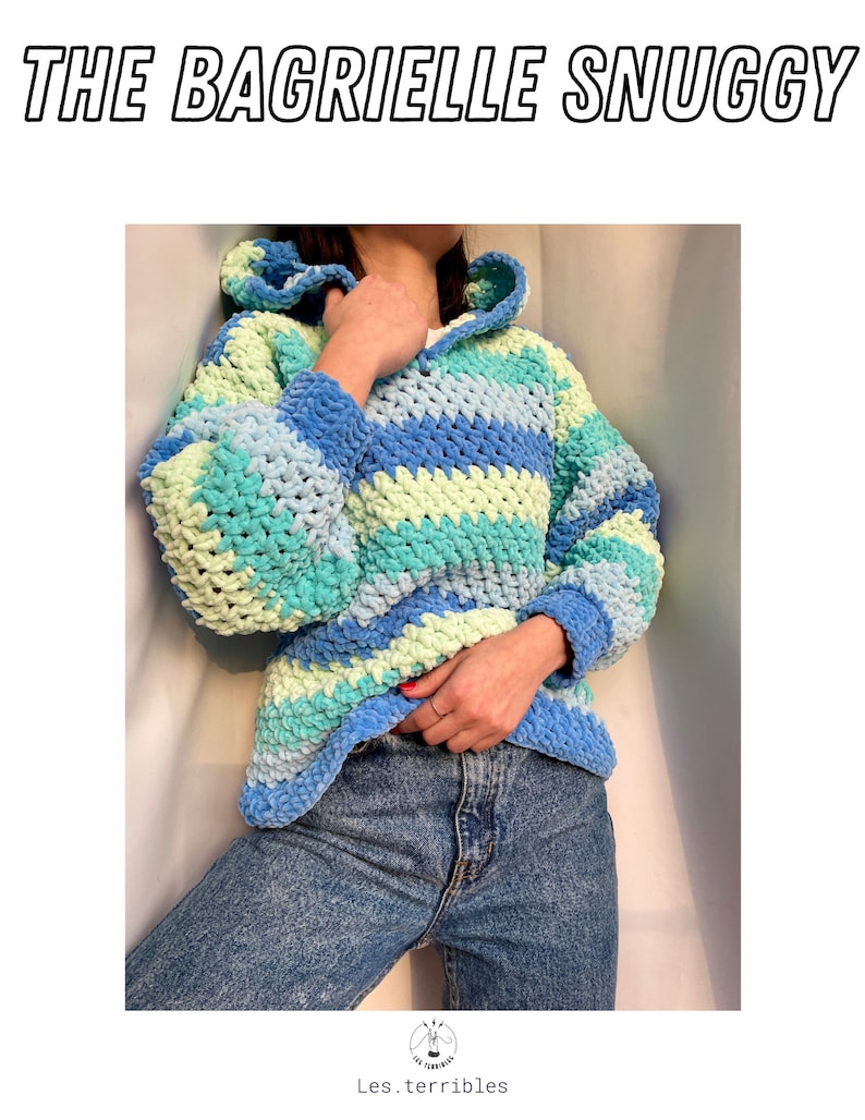 The Bagrielle Snuggy | Crochet Pattern ENGLISH - Etsy