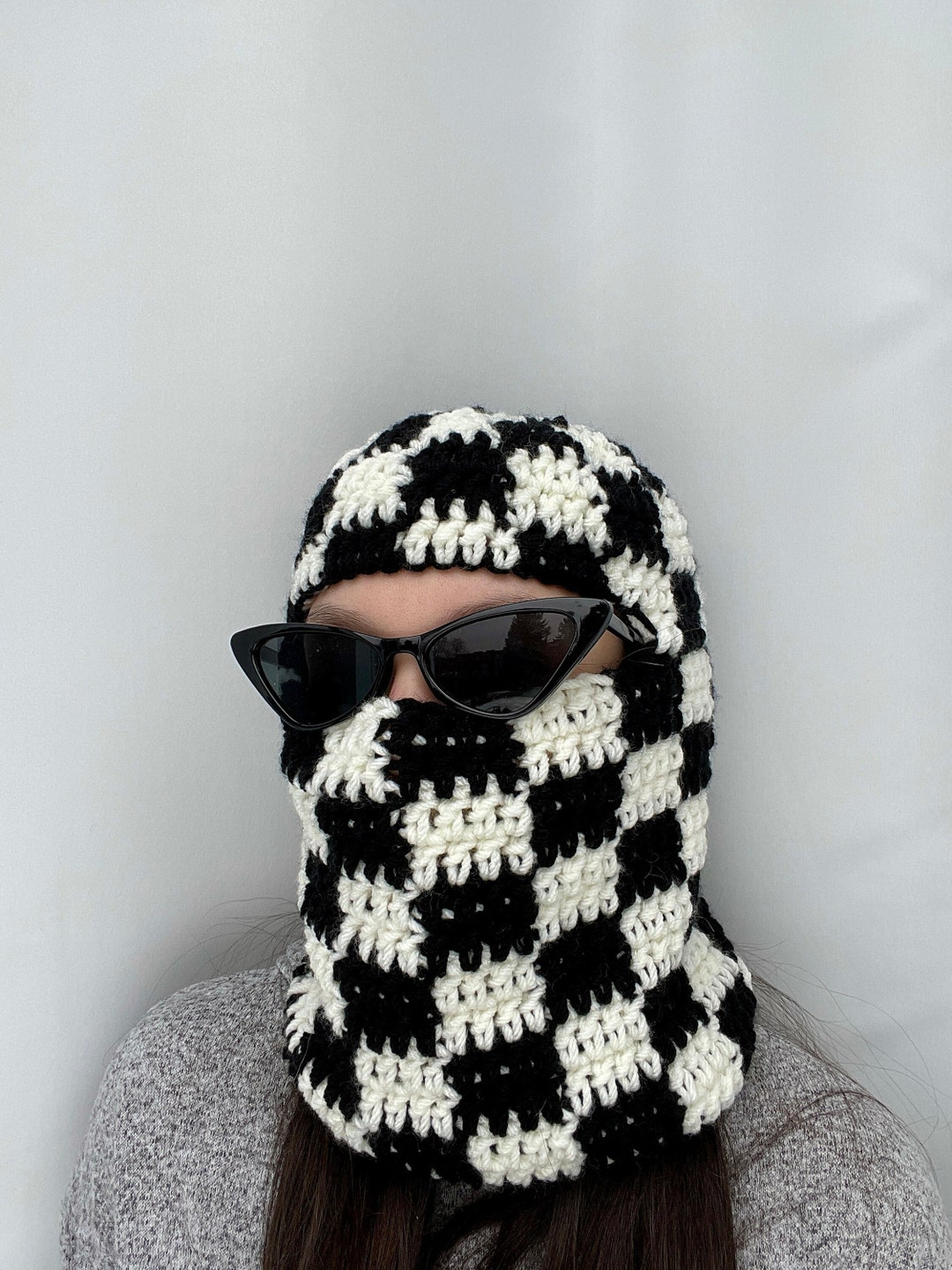 I'm a 2000's Baby Balaclava | Crochet Pattern - Etsy