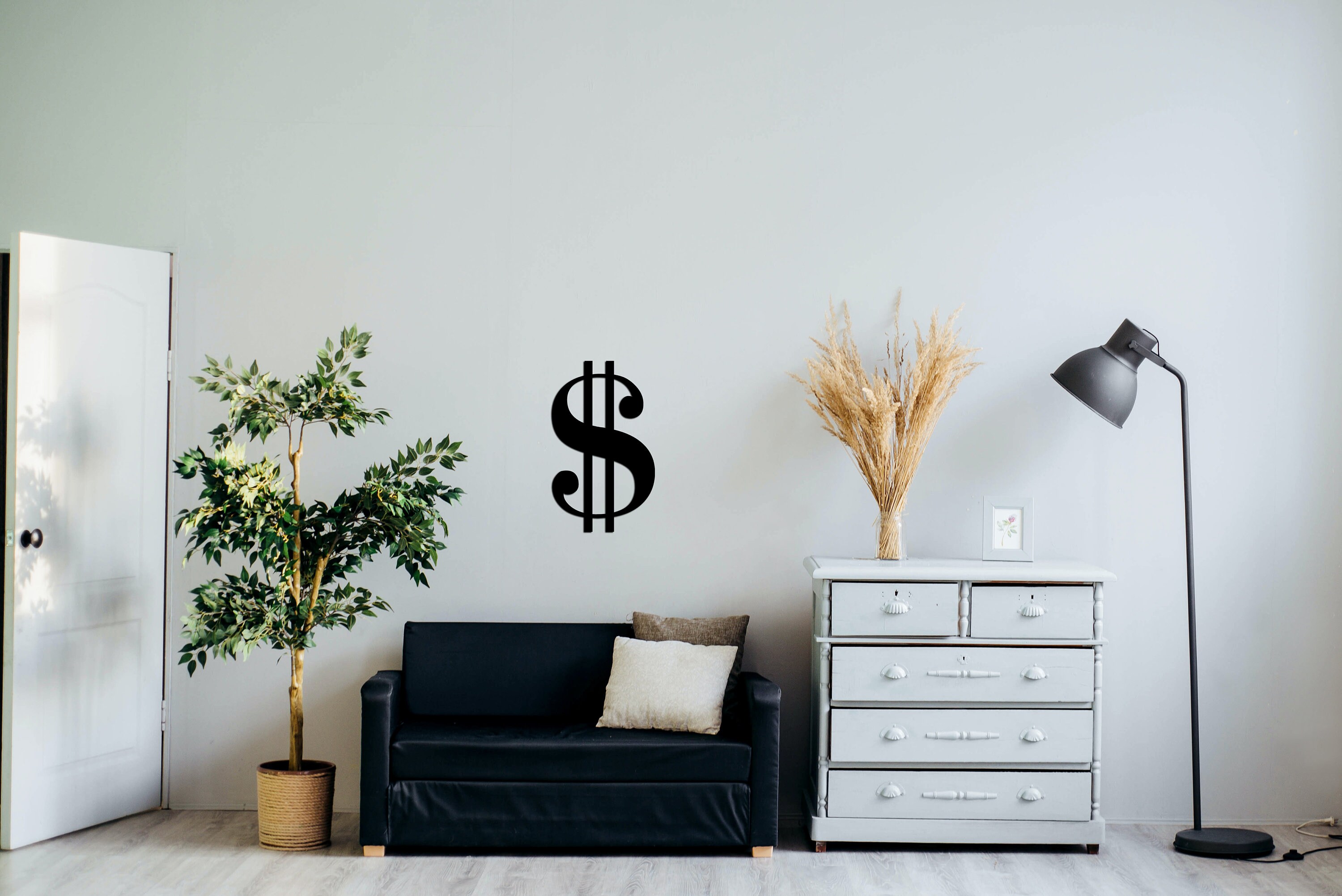 Dollar Decor Metal Dollar Dollar Sign Symbol Money Sign - Etsy