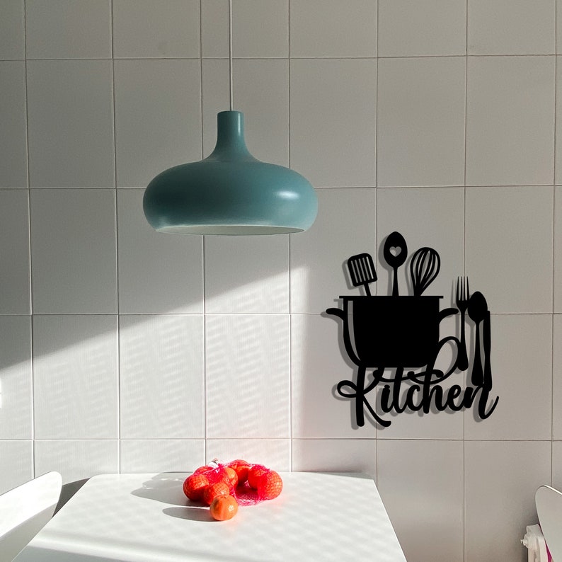 Kitchen Wall Decor Kitchen Signs Metal Wall Hanging Home - Etsy