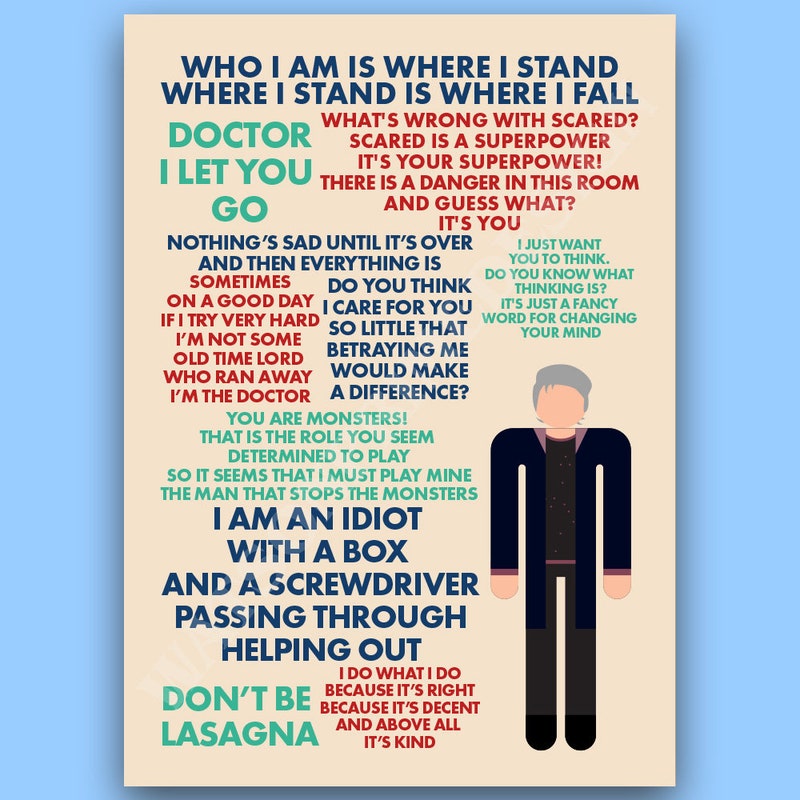 Doctor Who Quotes - Etsy