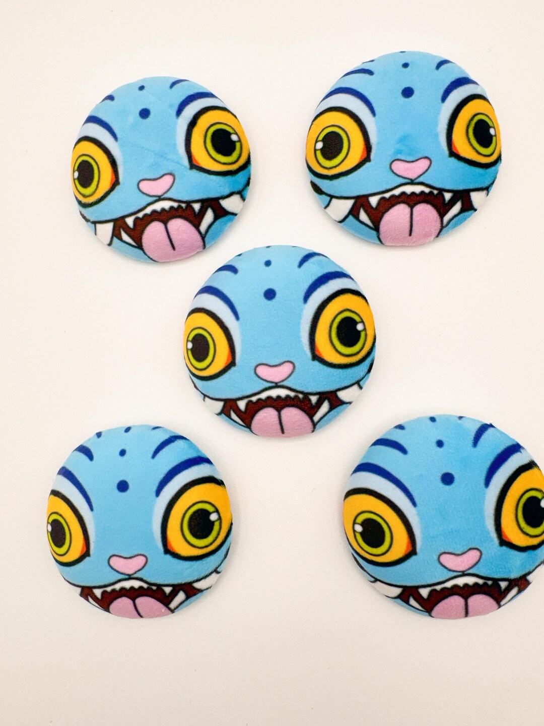 Kpop Demon Hunter Derpy Tiger Button Pins - Etsy