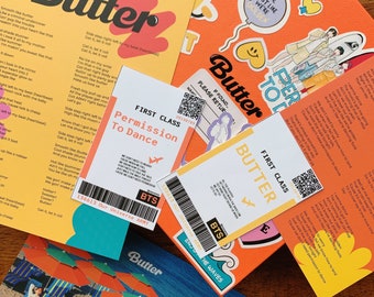 Bts Butter Fanart - Etsy