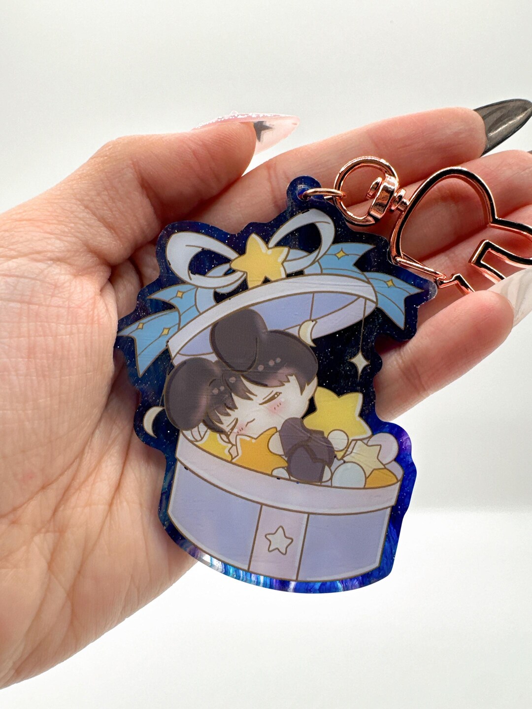 BTS Jungkook JK Sleeping Pearl Keychain | BTS | Jungkook - Etsy