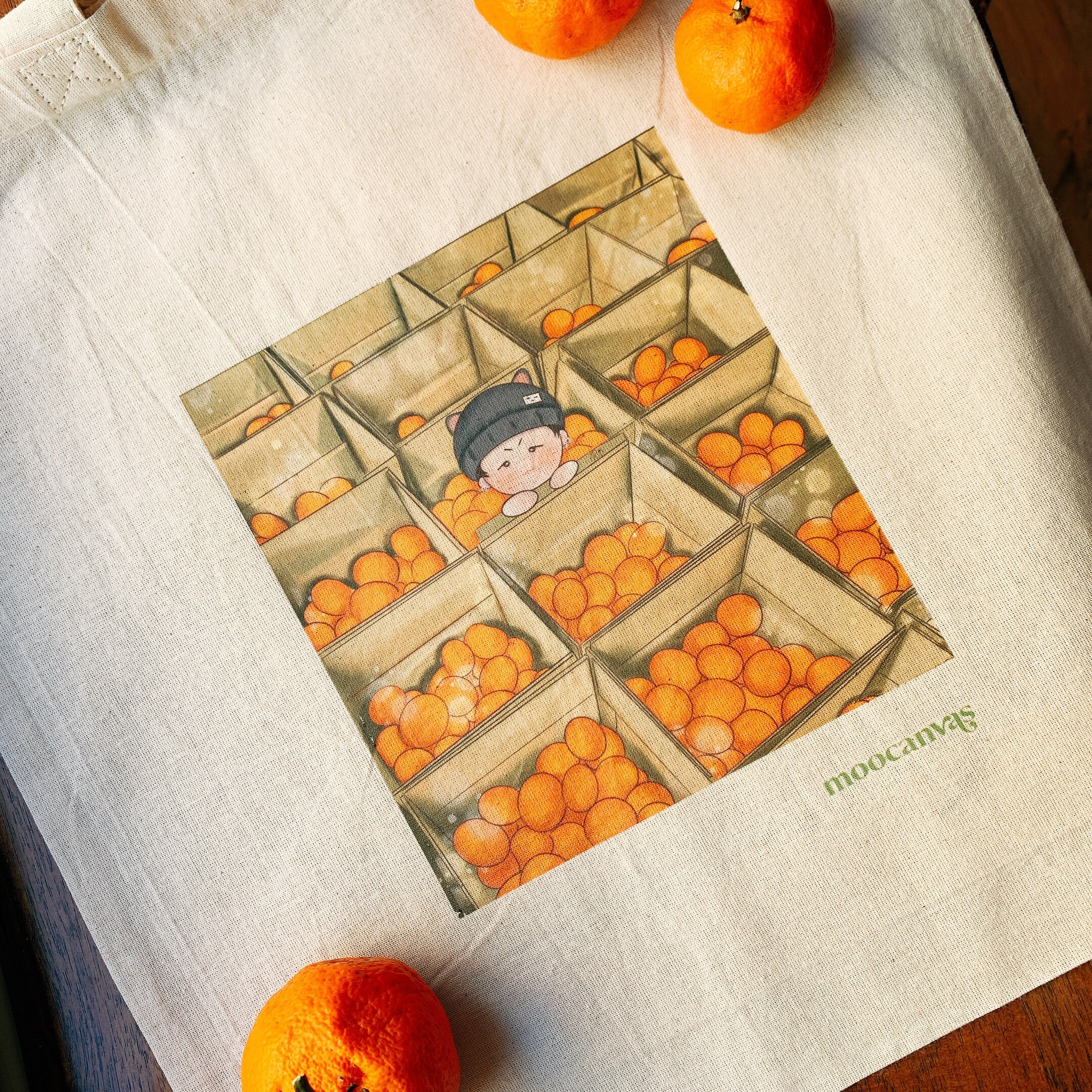 BTS Suga Yoongi Chibi Tangerine Boxes Tote BTS Tote Yoongi - Etsy