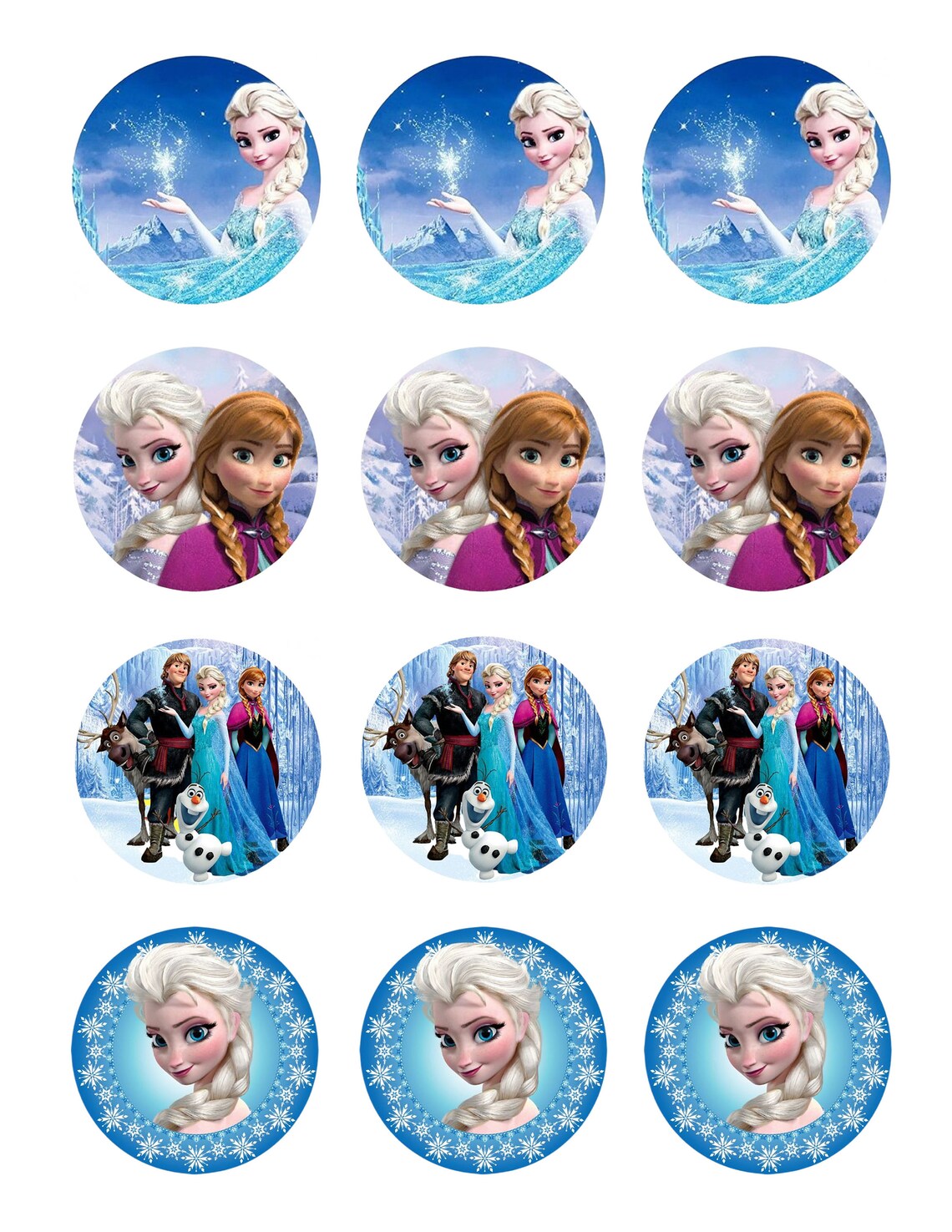 Custom Edible Sugar Sheets/icing Sheets,cake, Cookies, Cupcake Toppers ...