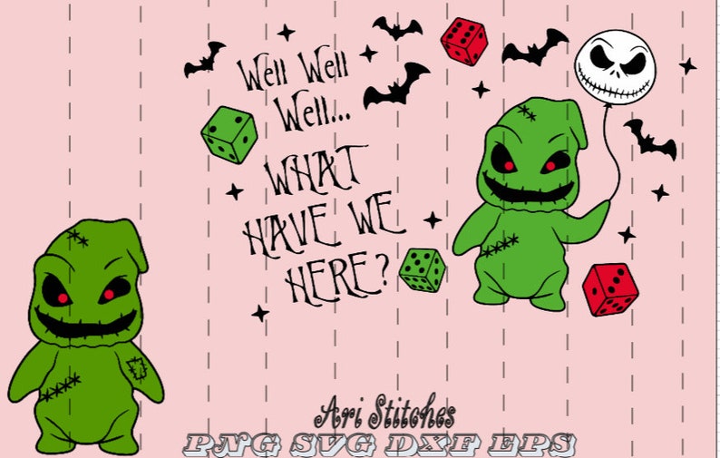 Oogie Boogie Full Wrap Svg Bundle Baby Oogie Boogie Svg - Etsy UK