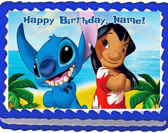 Custom Edible Sugar Sheets/icing Sheets,cake, Cookies, Cupcake Toppers ...