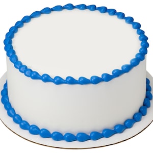 Custom Edible Sugar Sheets/icing Sheets,cake, Cookies, Cupcake Toppers ...